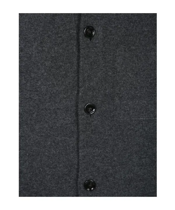 LARDINI Buttoned Patch-pocket Cardigan