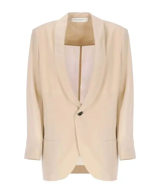 Philosophy Di Lorenzo Serafini Etamine Single Breasted Jacket