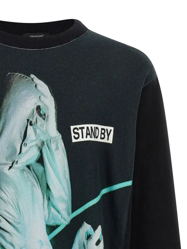 Undercover Graphic Printed Crewneck Sweatshirt