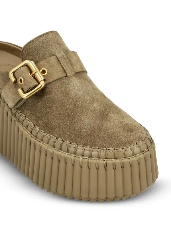 Chloé Nama Platform Clogs