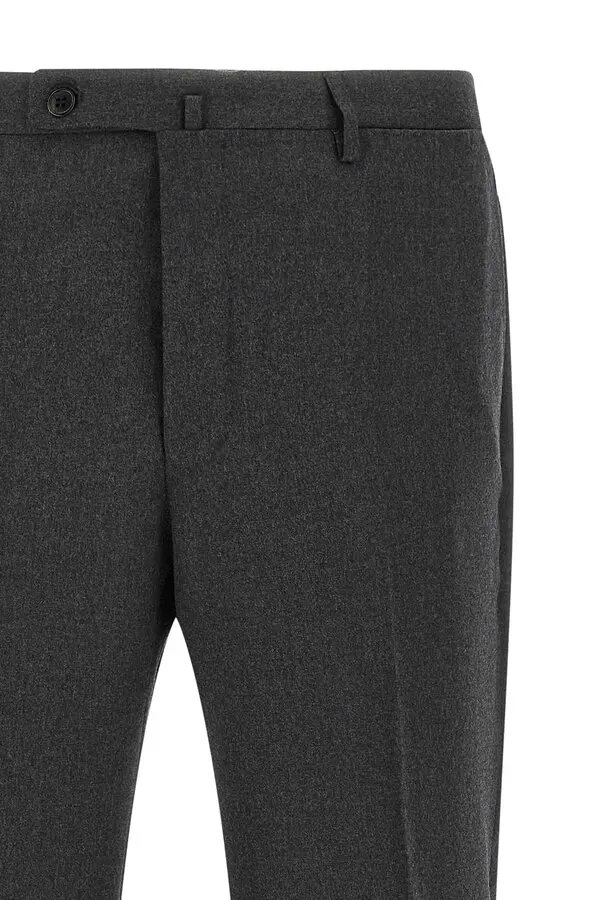 Incotex Pants With Front Crease