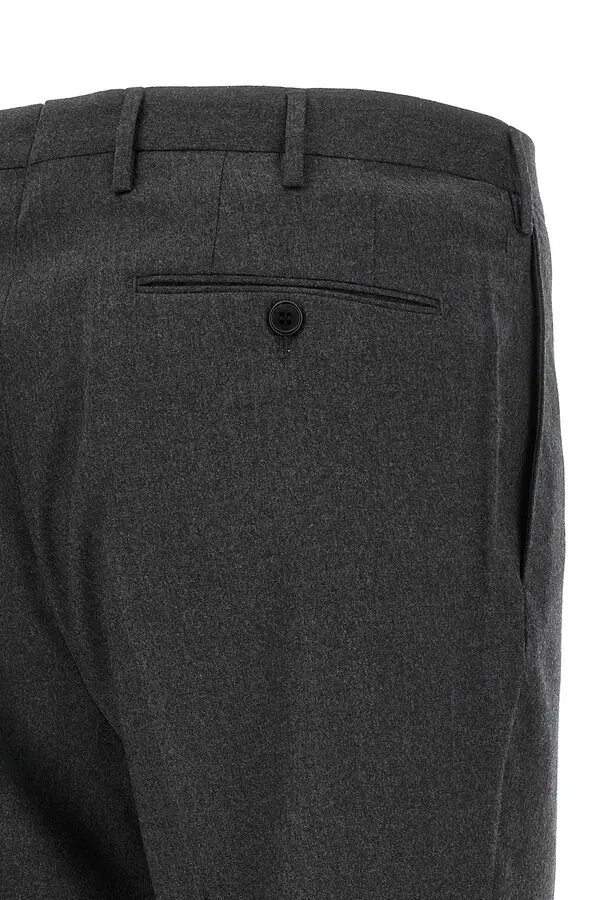 Incotex Pants With Front Crease