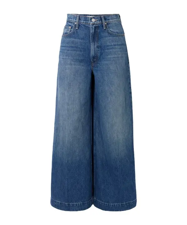MOTHER High-rise Wide-leg Jeans - No