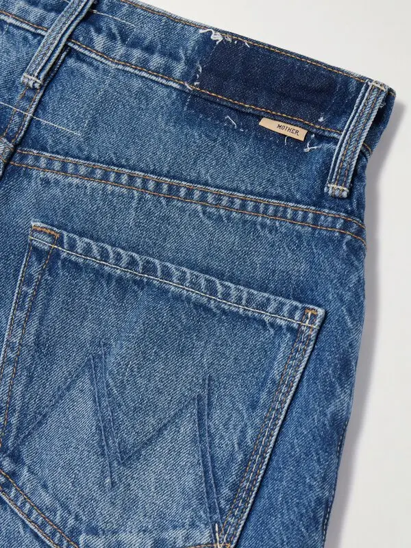 MOTHER High-rise Wide-leg Jeans