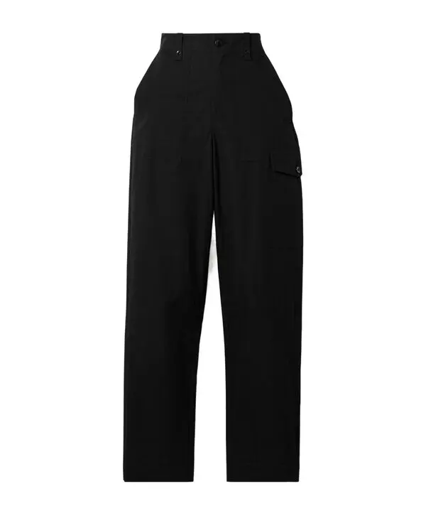 Proenza Schouler Poplin Tapered Cargo Pants