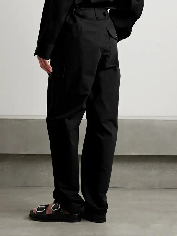 Proenza Schouler Poplin Tapered Cargo Pants