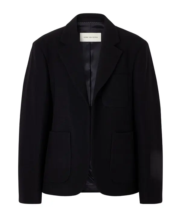 Dries Van Noten Wool-felt Blazer