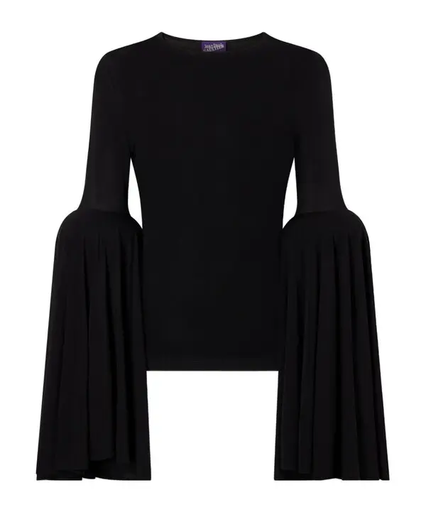 JEAN PAUL GAULTIER Gathered Jersey Blouse