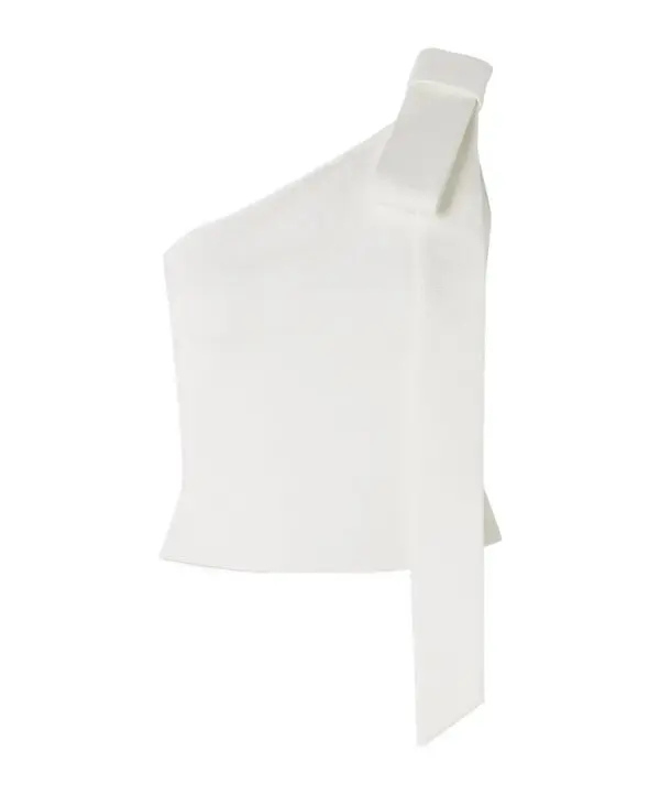 Cult Gaia Nomi One-shoulder Knitted Top - No