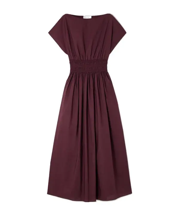 Matteau Cotton-poplin Midi Dress