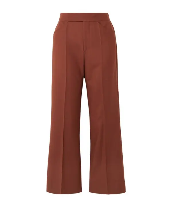 Victoria Beckham Twill Flared Pants