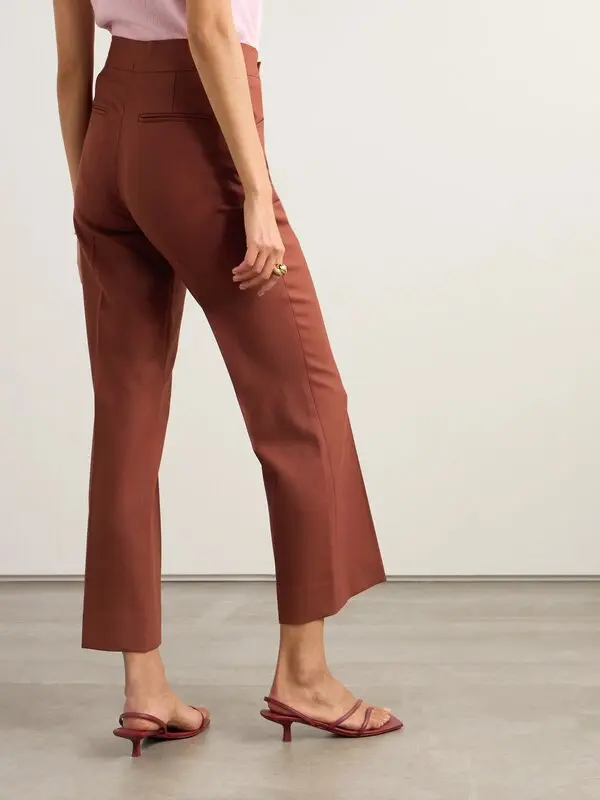 Victoria Beckham Twill Flared Pants