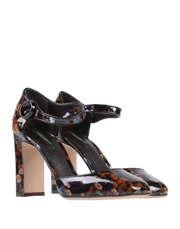 Dolce & Gabbana Two-tone Leather High Heels