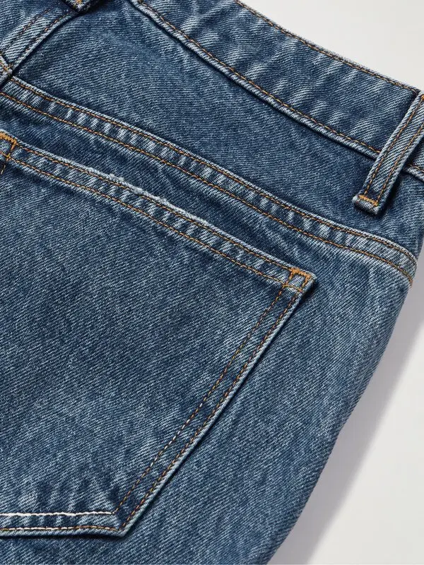 Khaite High-rise Straight-leg Jeans