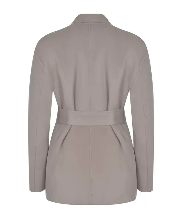 Alberta Ferretti Long-sleeve Belted Jacket