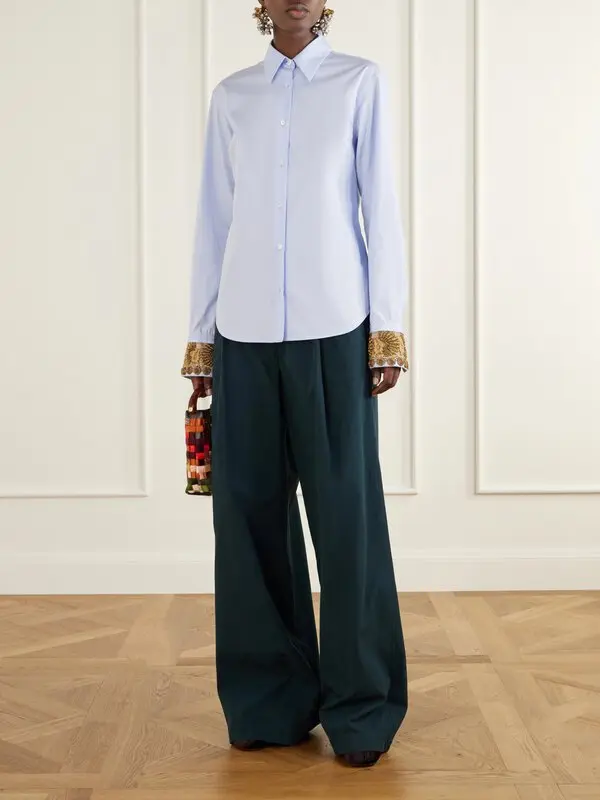 Dries Van Noten Wide-leg Pants