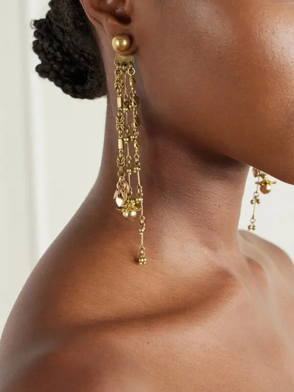 Dries Van Noten Embellished Earrings