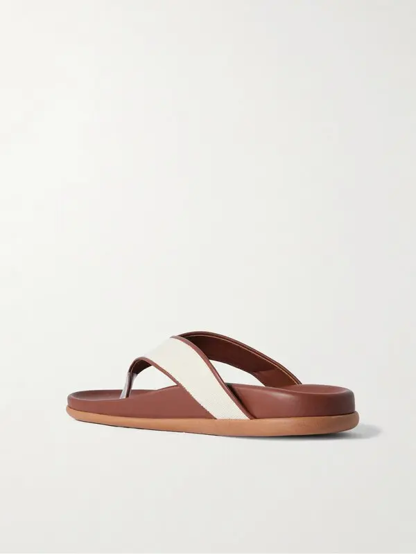 ANCIENT GREEK SANDALS Canvas Flip Flops