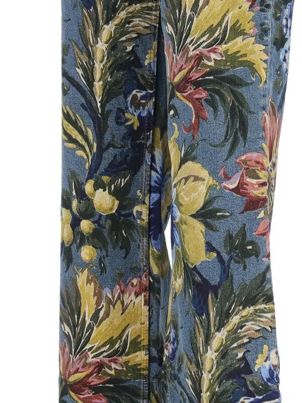 Etro Floral-print Jeans
