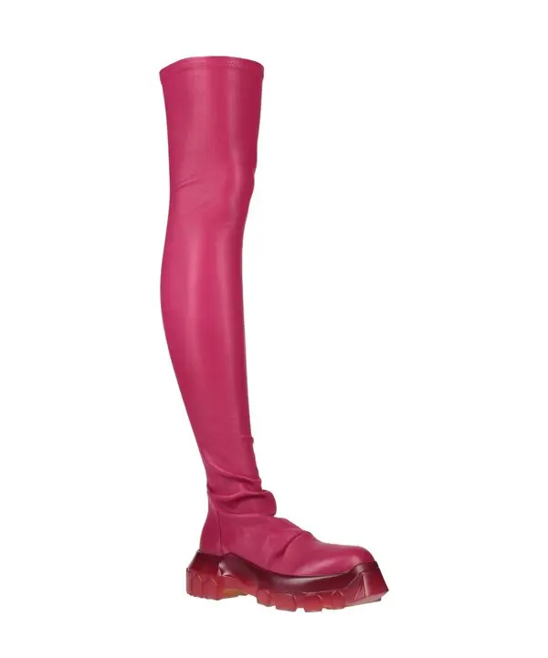 Rick Owens Chunky-soled Leather Boots - No