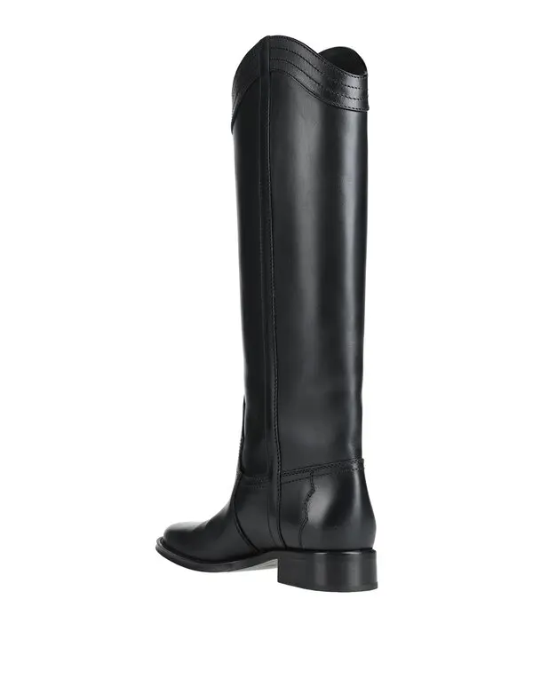 Saint Laurent Simple Solid-color Leather Shoes