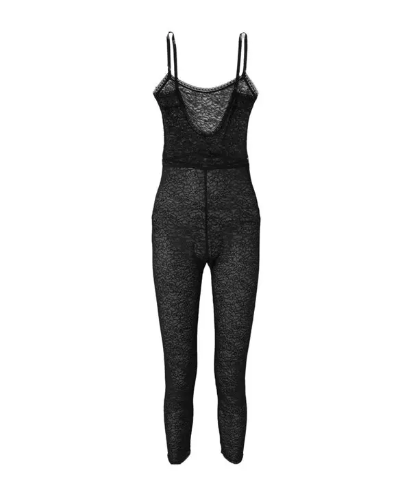ERES Satin-trimmed Lace Bodysuit - No