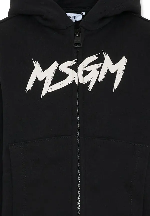 MSGM Zip-up Hoodie