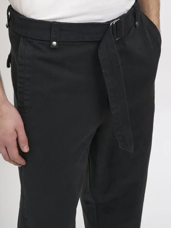 ENTIRE STUDIOS Belted Casual Trousers