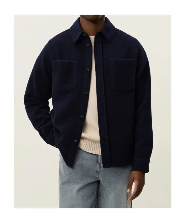 LES DEUX Double-pocket Long-sleeve Shirt