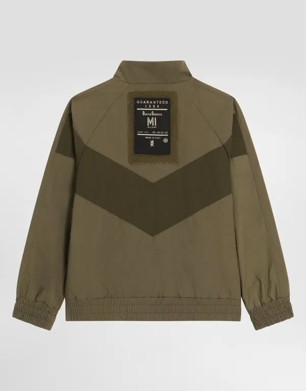 Dolce & Gabbana Chevron Bomber Jacket