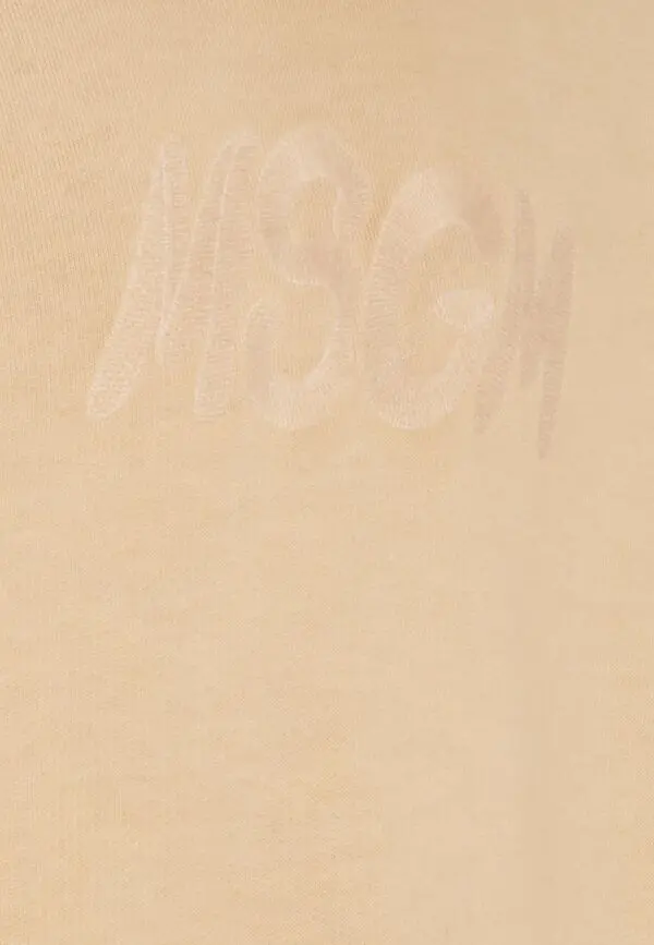 MSGM Embroidered-logo Hoodie