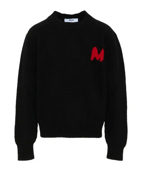 MSGM Logo Cashmere Sweater