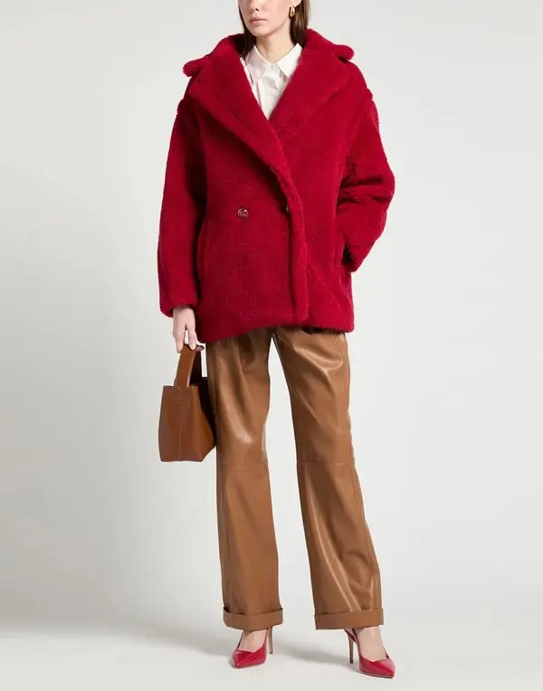 Max Mara Lamb Fleece Coat