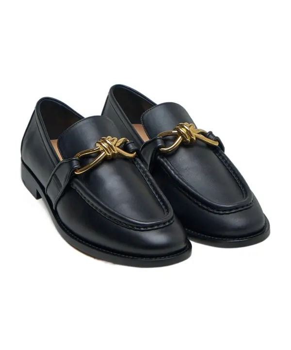 Bottega Veneta Round Head Loafer Shoes
