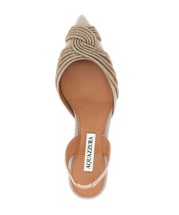 AQUAZZURA Gatsby Slingback Pumps