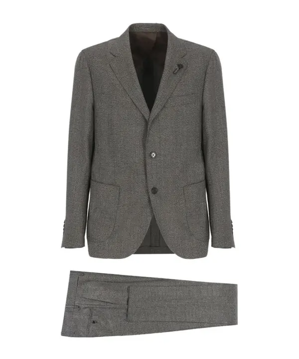 LARDINI Single-breasted Tailored Suit