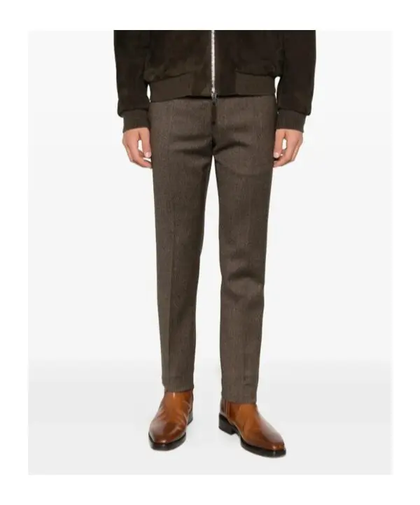 Incotex Slim Fit Tweed Pants