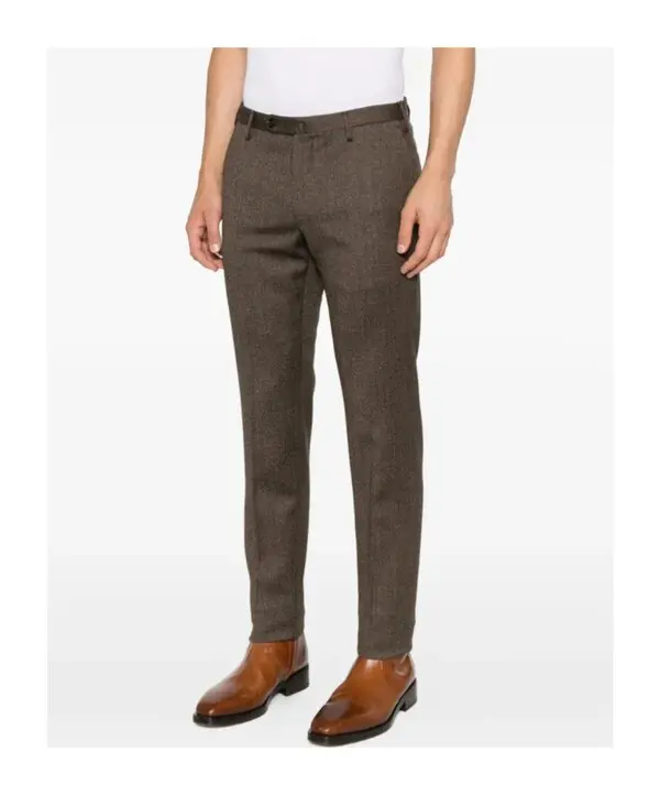 Incotex Slim Fit Tweed Pants
