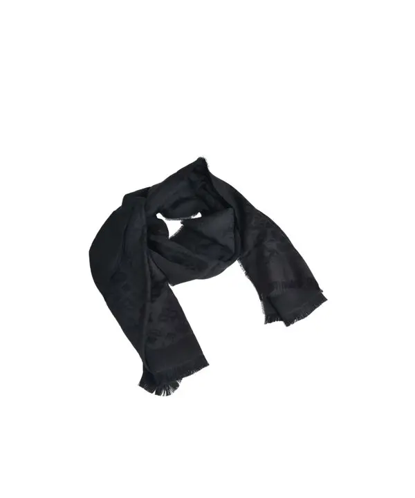 Tagliatore Jacquard Logo Scarf
