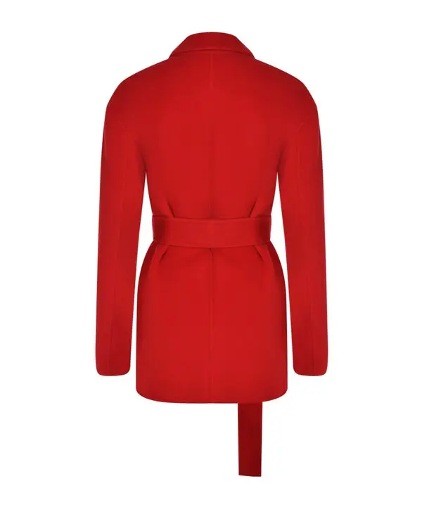 Alberta Ferretti Long-sleeve Belted Jacket