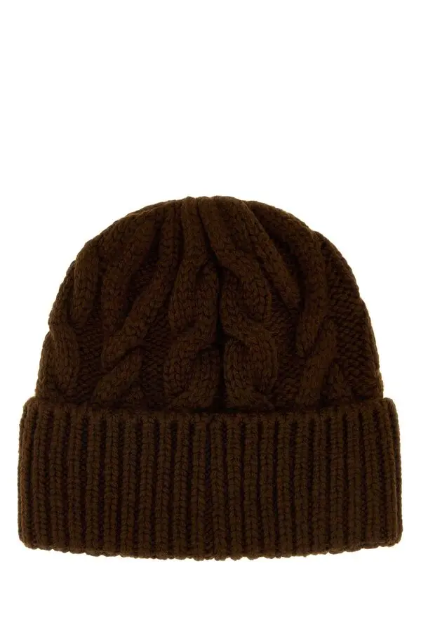 Moncler Wool Blend Beanie Hat