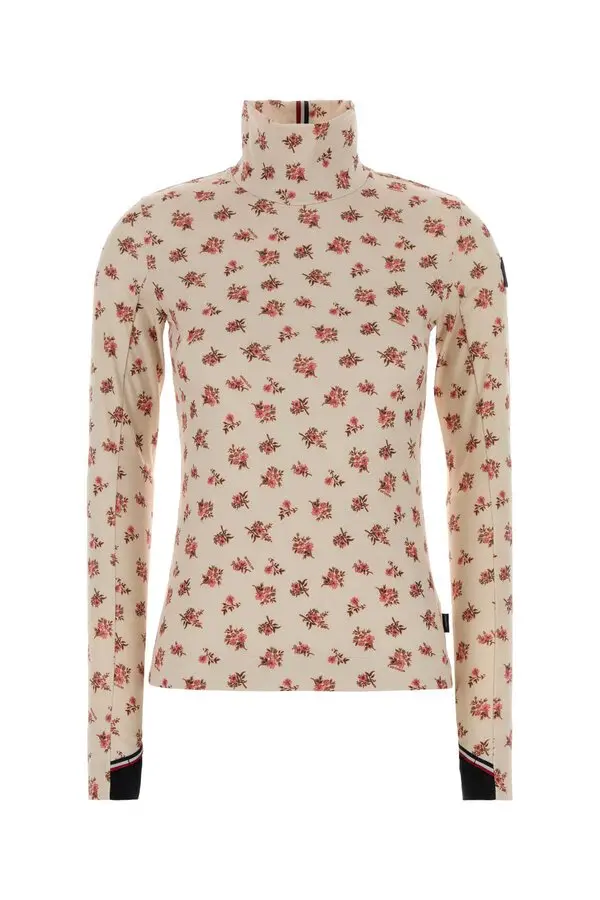 Moncler Printed Stretch Polyester T-shirt