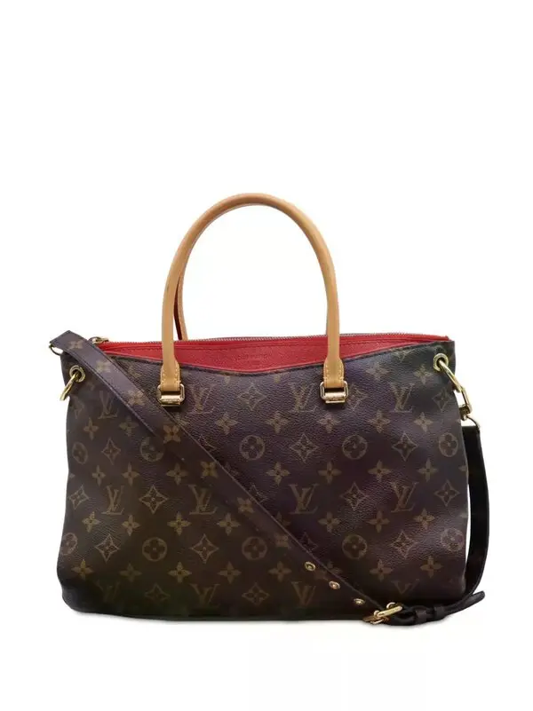 LOUIS VUITTON 2014 Monogram Pallas Mm Satchel