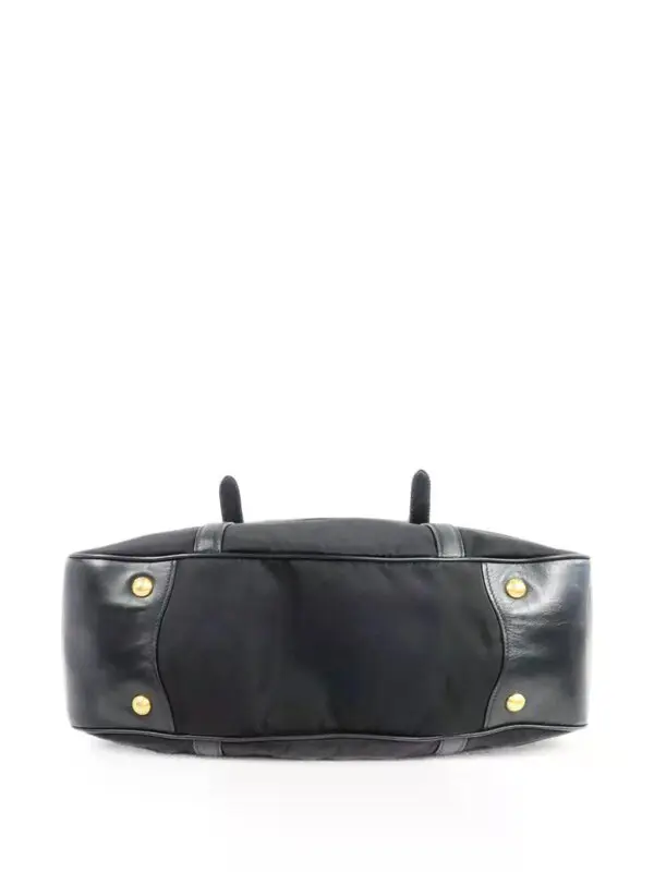 Prada Buckle-detail Tote Bag