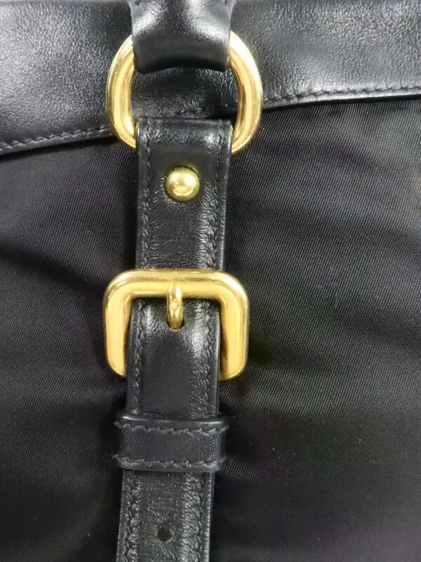 Prada Buckle-detail Tote Bag