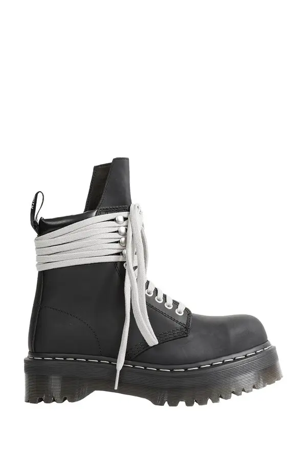 Rick Owens Dr. Martens X Steel Toe Boots