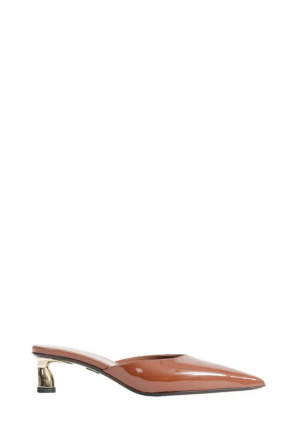 CUOIO DI TOSCANA Heeled Mules - Brown