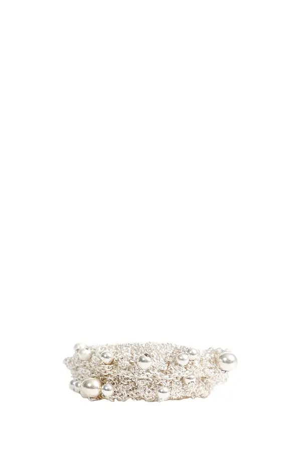 AETHER THEORIES The Convertible Mirethread Cuff - Silver