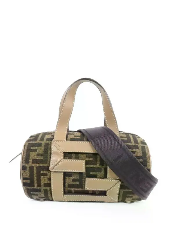 Fendi Small Zucca Boston Tote Bag