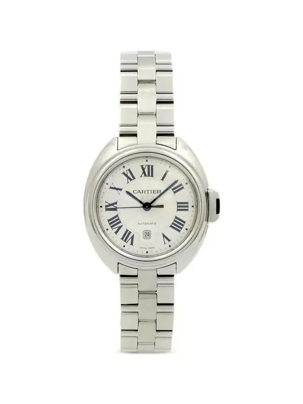 Cartier Clé De 31mm Watch - White